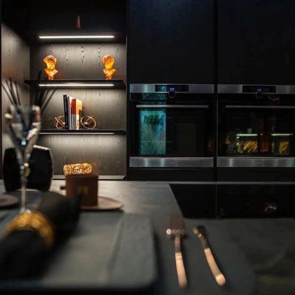 25 Moody & Modern Dark Kitchen Design You’ll Love