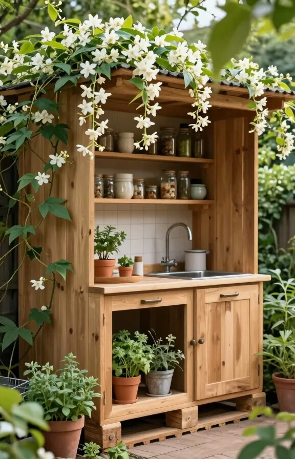 18 DIY Pallet Mud Kitchen Ideas Your Kids Will Actually Use Outside